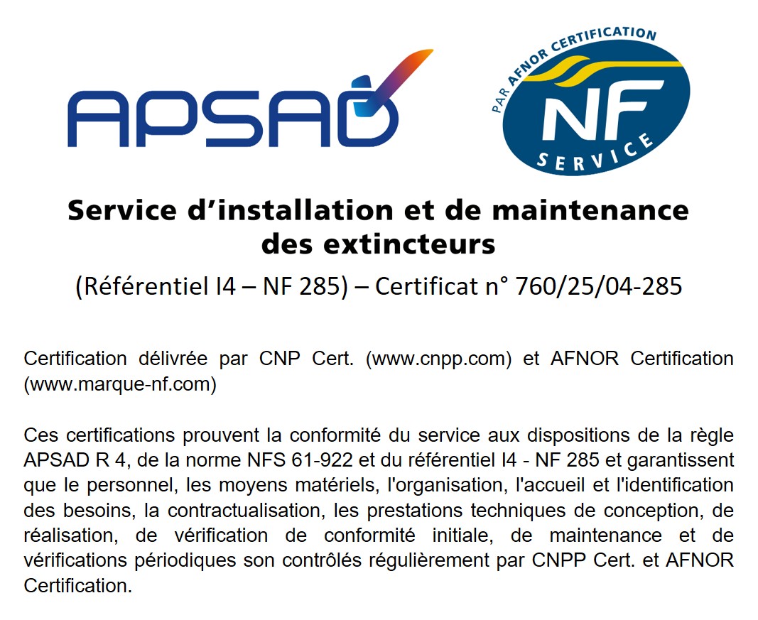 Pourquoi Choisir la Certification APSAD pour la Sécurité Incendie? – EOVIS